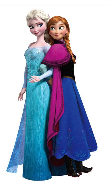 Frozen Ledové království královna Elsa a Anna